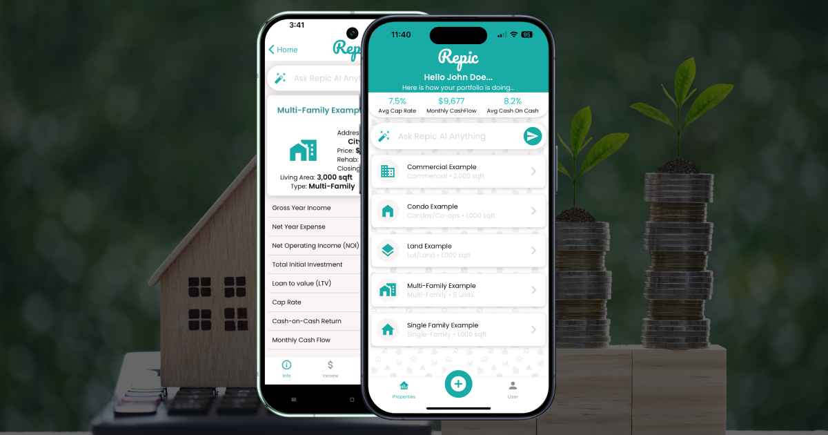 Repic | AI Real Estate Investment Calculator