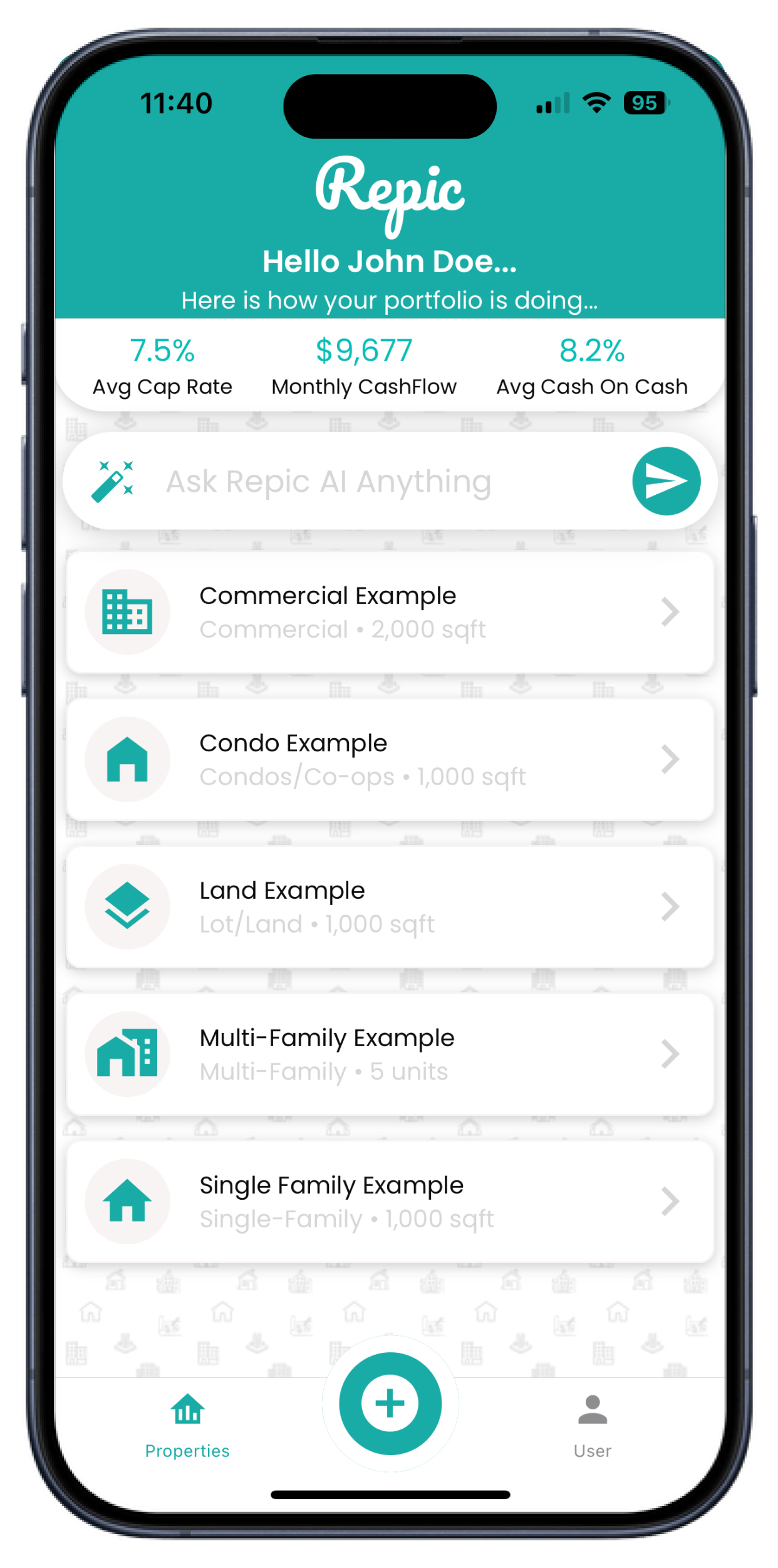 Repic | AI Real Estate Investment Calculator