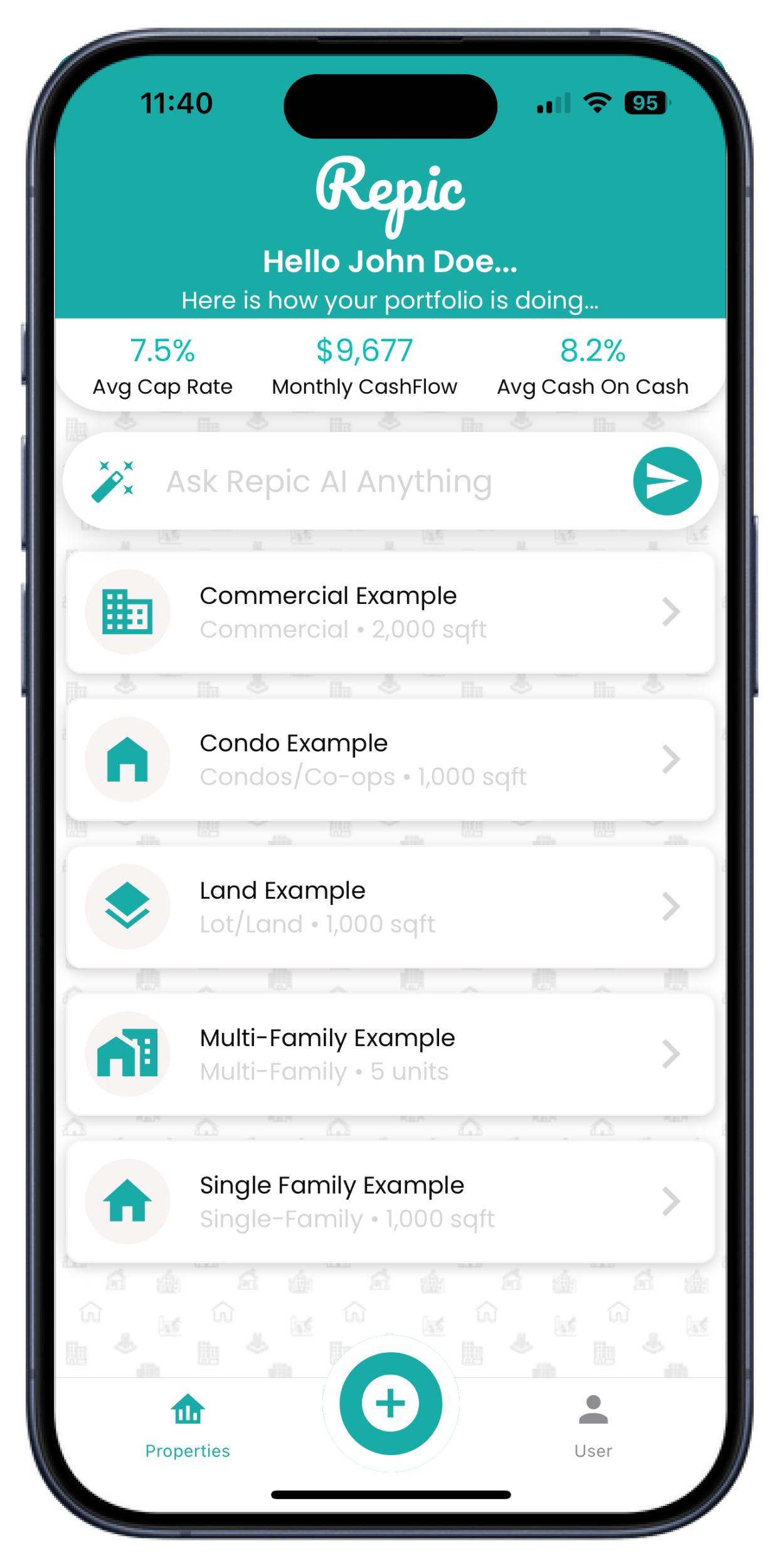 Repic | AI Real Estate Investment Calculator